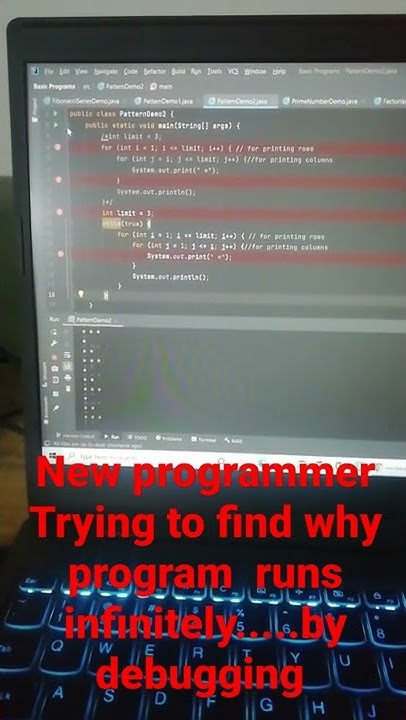 new programmers Trying to find bugs😅😀😊 - YouTube