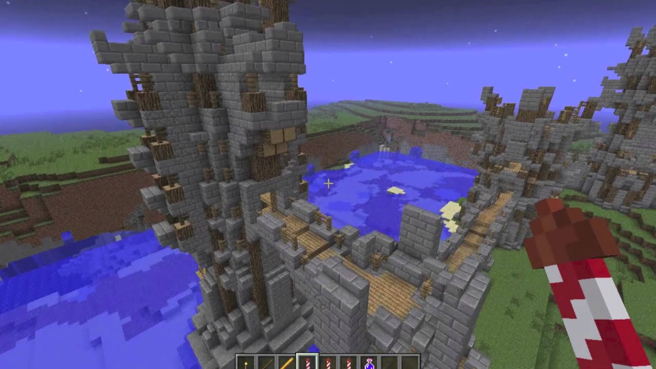Medieval World Build Showcase - Part 1: 'Evil City' - YouTube