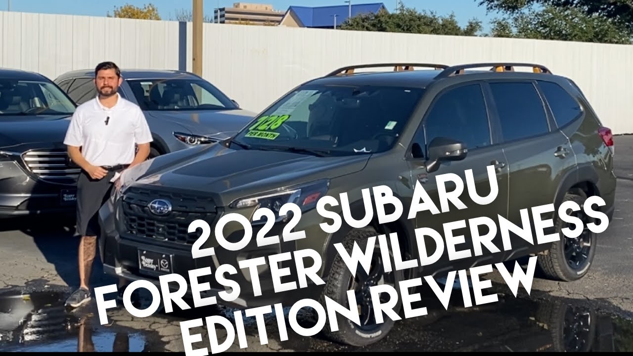 2022 Subaru Forester Wilderness Edition Review - YouTube