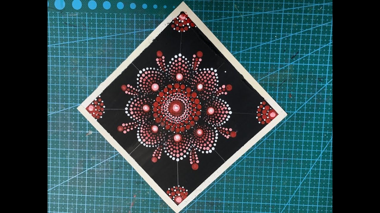 How to make Dot Art| How to use dot Art tools for beginners| Easy Dot ...