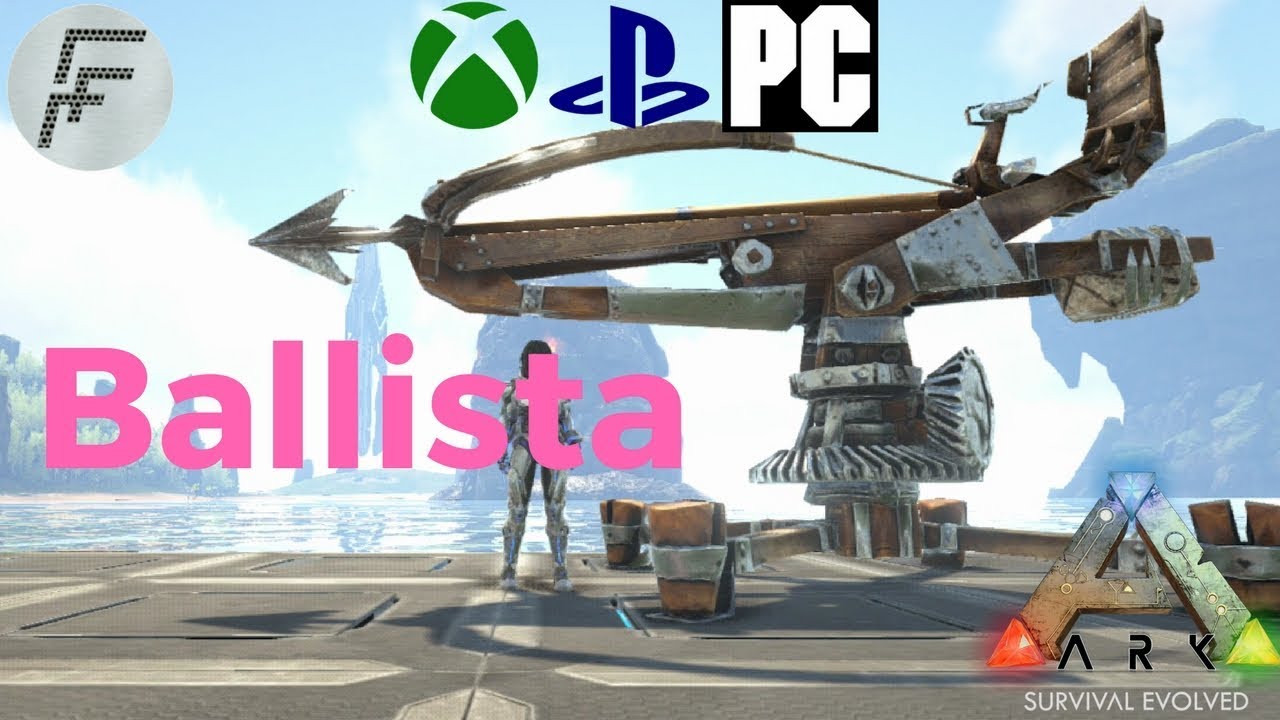 ARK: Survival Evolved How to Spawn the Ballista - YouTube