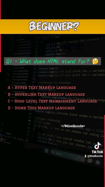 HTML Coding Basics – Start Your Web Development Journey Today! 🚀 - YouTube