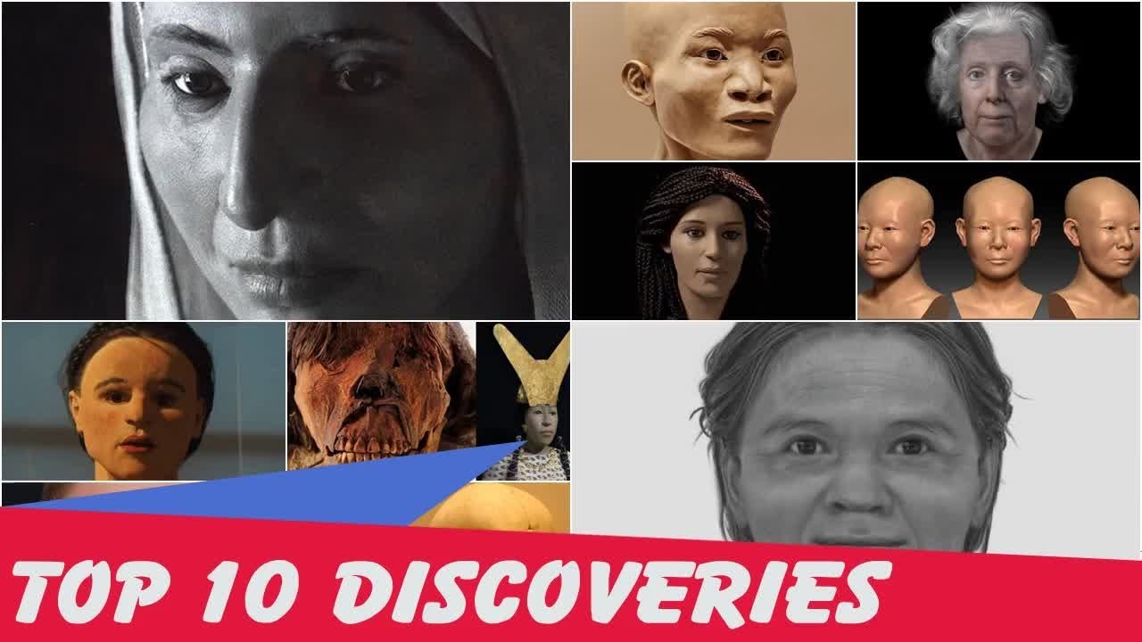 10 Ancient Facial Reconstructions Of Fascinating Women - YouTube