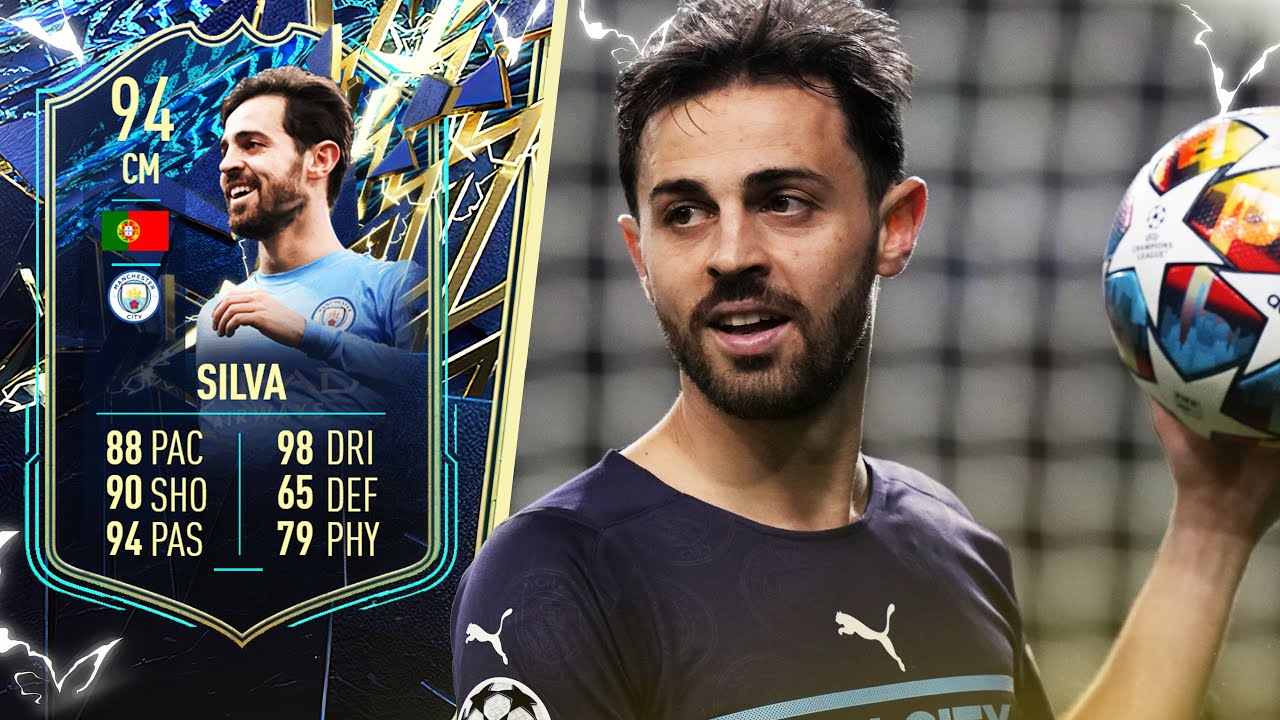 You NEED This Card! 🔥 94 TOTS Bernardo Silva Player Review! FIFA 22 ...