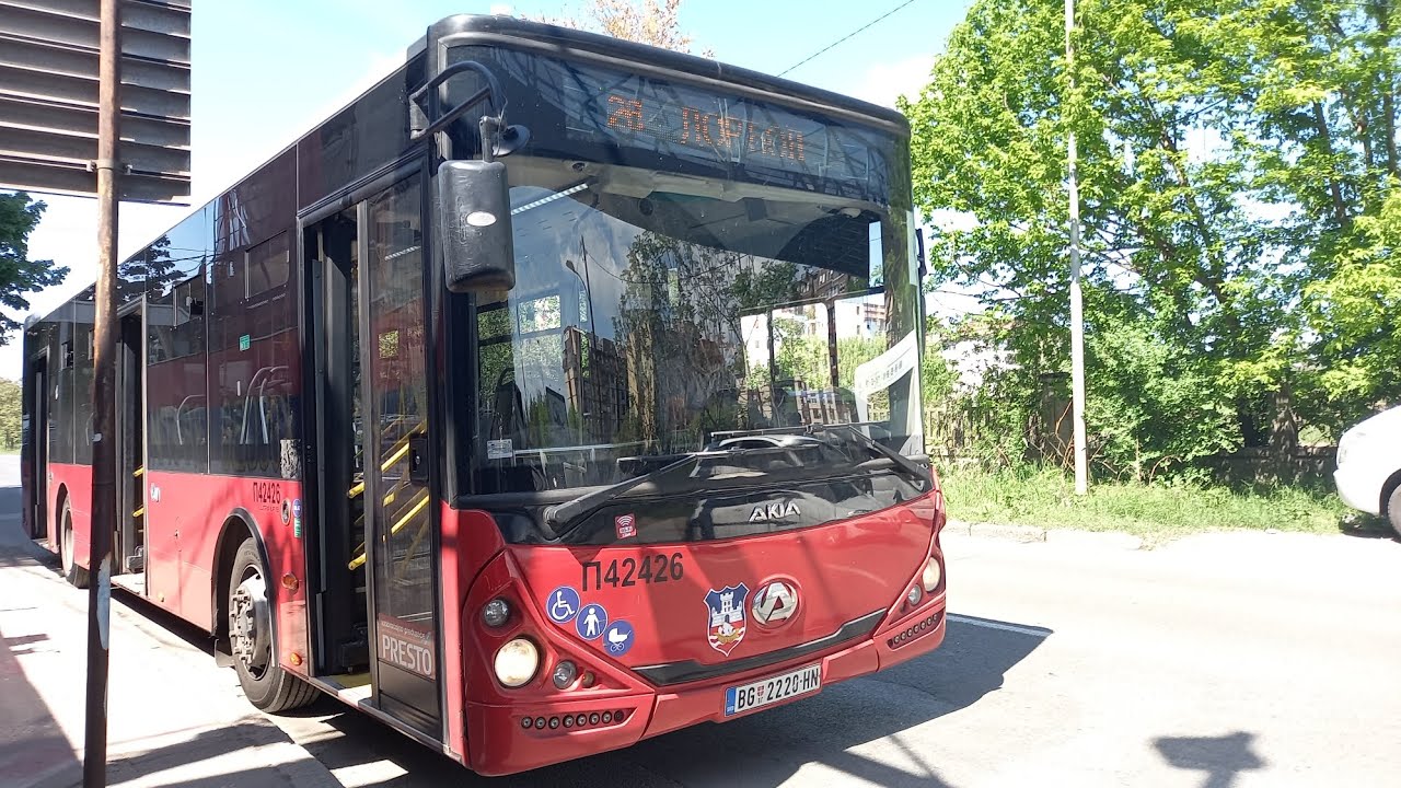 Linija 26:Naselje "Braće Jerković" - Dorćol/Dunavska/(Cela Trasa) - YouTube