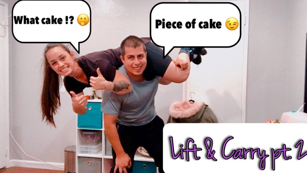 COUPLES LIFT AND CARRY CHALLENGE!! (PART 2) - YouTube