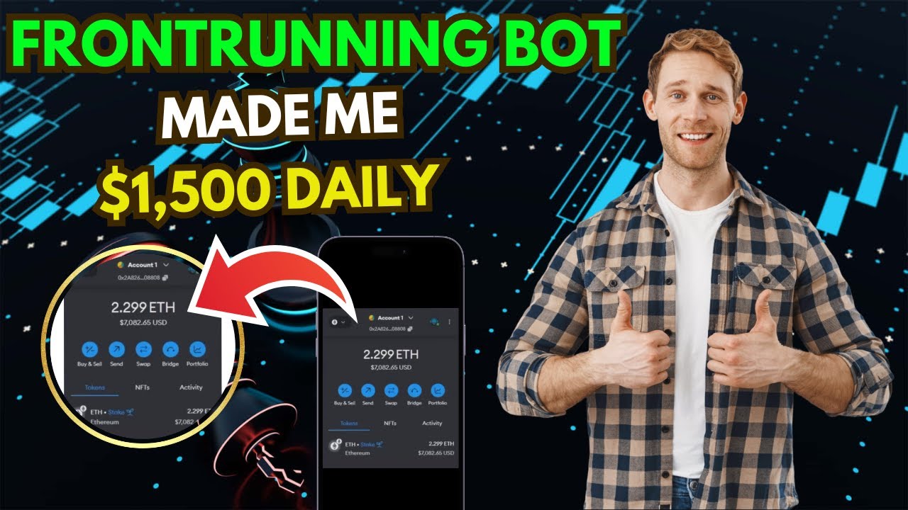 Crypto Trading Arbitrage Strategy: How to Make Money with Frontrunning Bot | Flashloan Bot - YouTube
