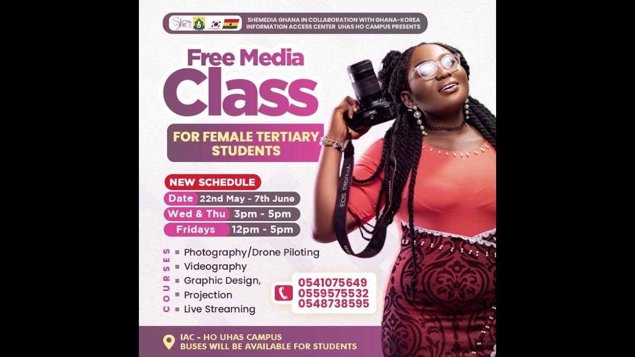 FREE MEDIA CLASS - VIDEOGRAPHY CLASS DAY TWO - YouTube