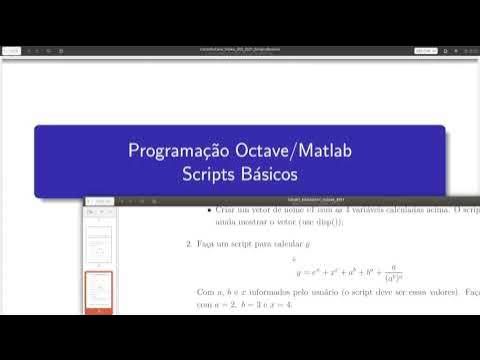 Introdução ao Octave/Matlab - Vídeo 7 - YouTube