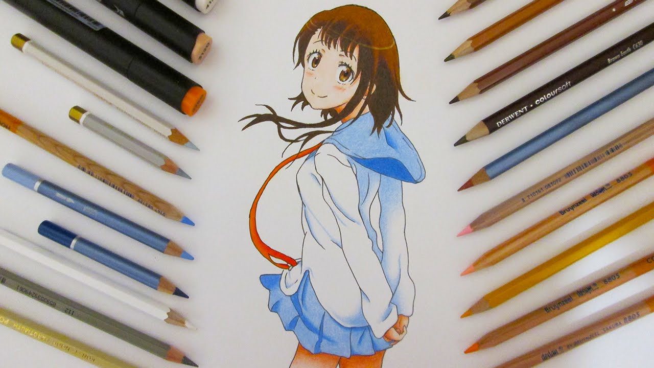 Nisekoi Drawings 🌹 Meiriri | Marika Tachibana From Nisekoi 🧡