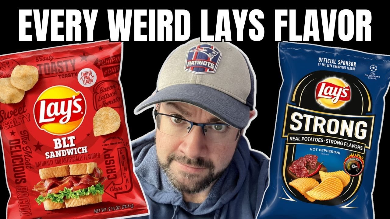 Ranking every insane Lays flavor I could find E224 - YouTube