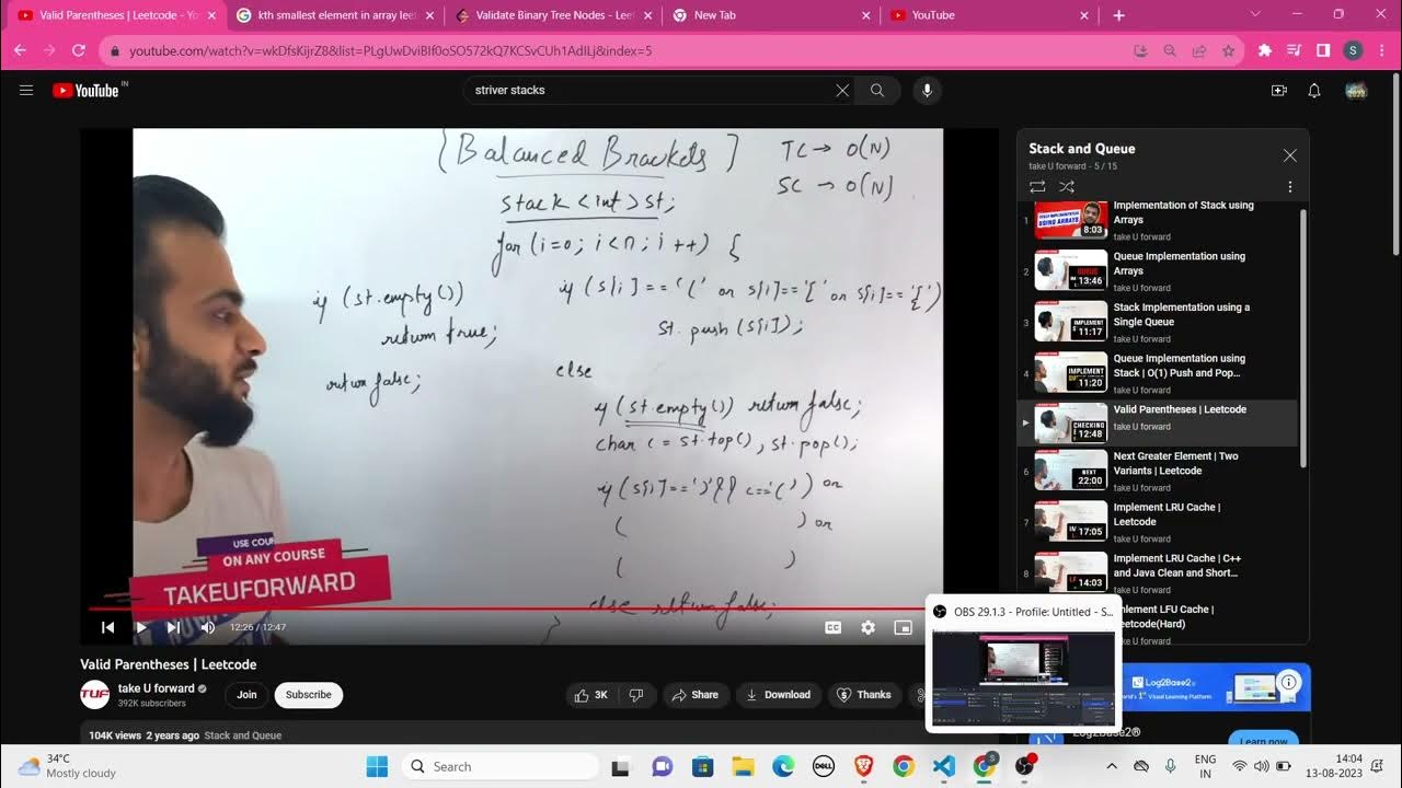Valid Parenthesis Leetcode C++ - YouTube Valid Parenthesis Leetcode C++ - YouTube
