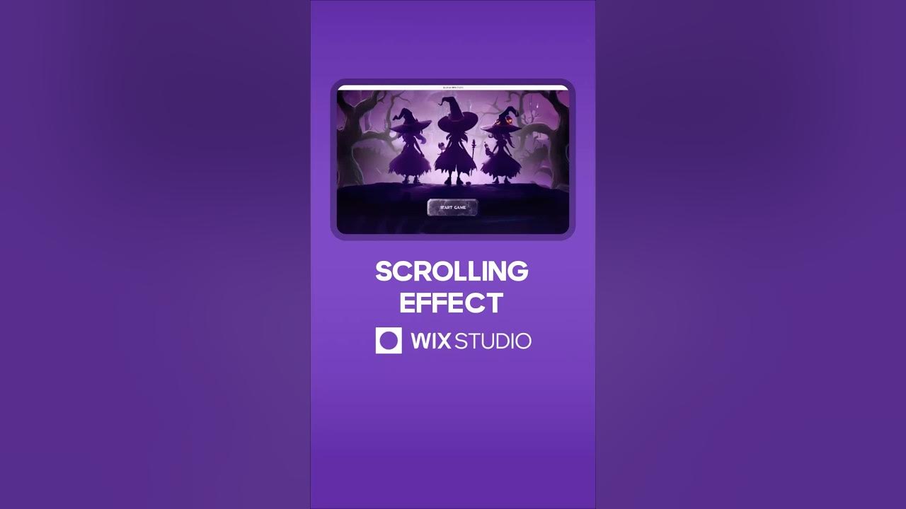 Scrolling Effect in Wix Studio #wixstudio #parallax - YouTube