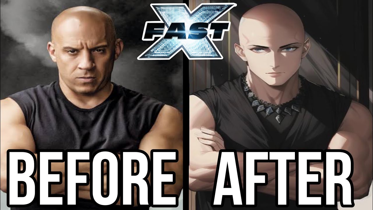 “Fast X” Characters reimagined as anime characters - YouTube