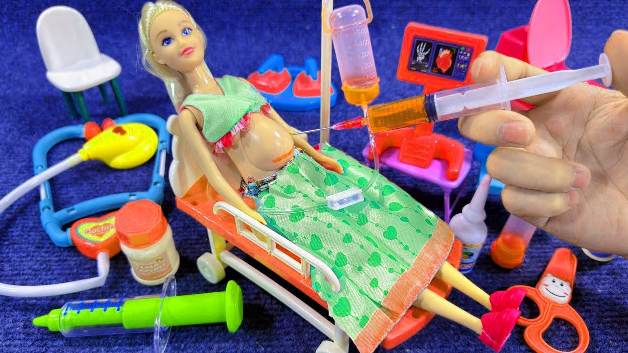 10Menit Memuaskan dengan Unboxing Mainan Dokter, Playset Bak Mandi Bayi Lucu|Unboxing yang ...