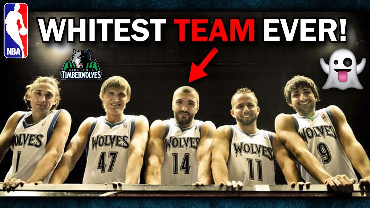 Meet The WHITEST NBA Team of All-Time! (12-13 T-Wolves) - YouTube