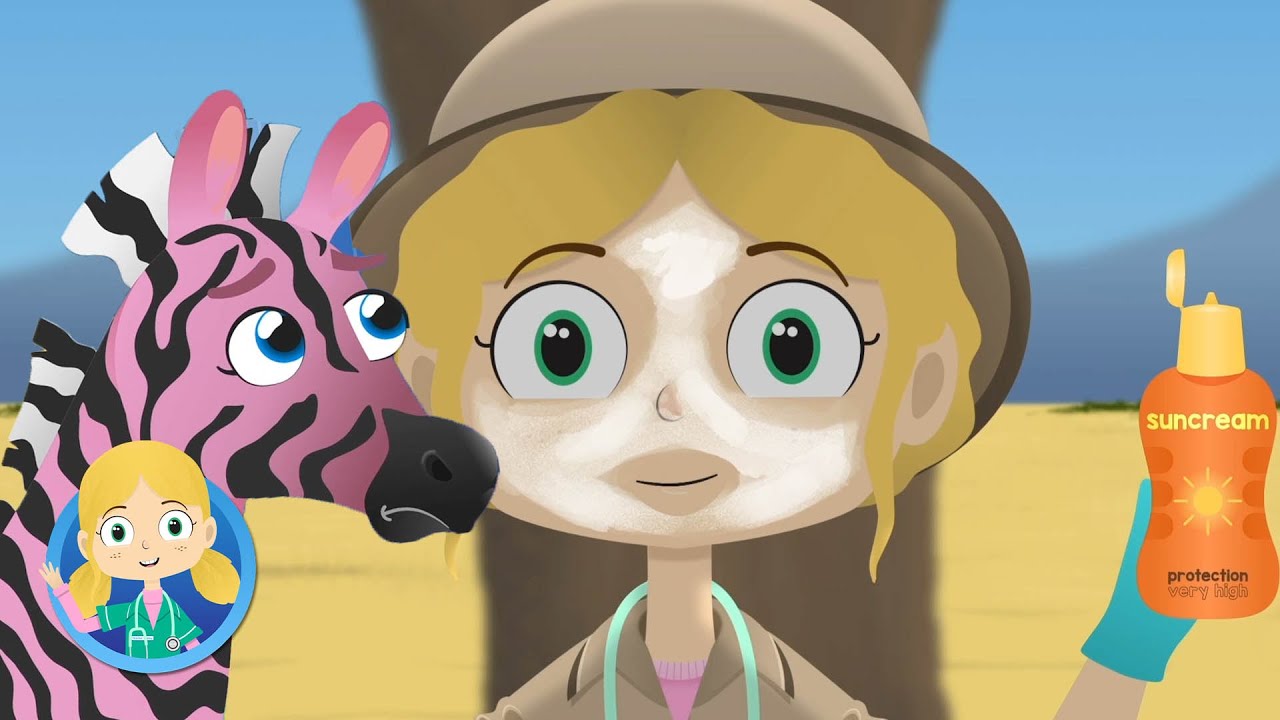 Zain the Zebra | Doctor Poppy on Safari | Animals For Kids | Cartoon ...