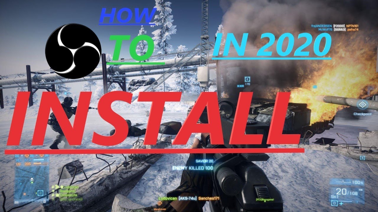 How To Install obs Studio IN 2020 - YouTube