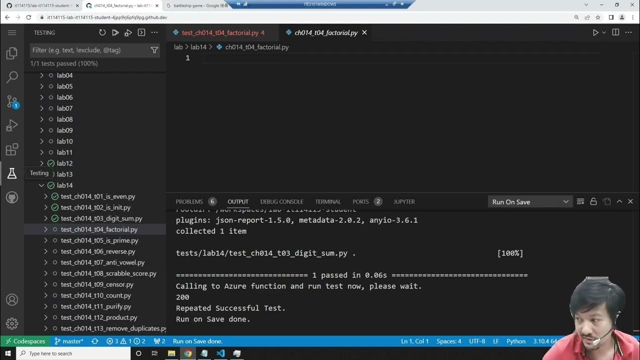 Lab 14 Practice Makes Perfect Demo - YouTube