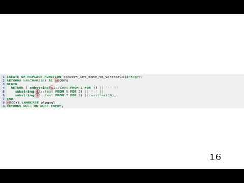 Database, functions and triggers in PostgreSQL 2024 12 29 13 02 22 - YouTube