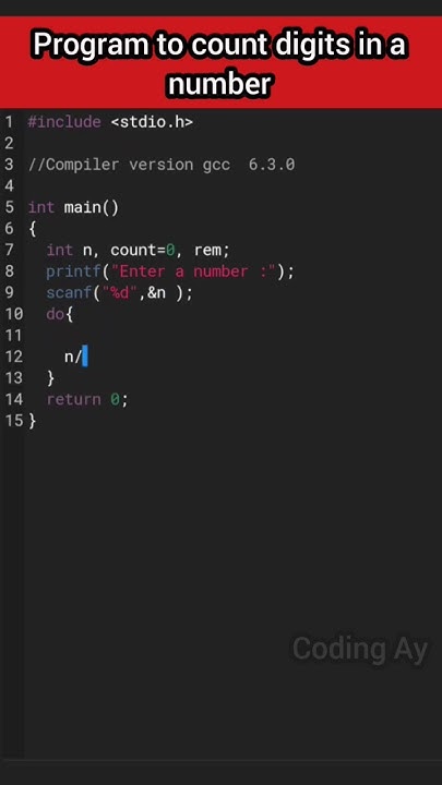 C Programming Programming Loops Dowhileloop Shorts Codingay9850