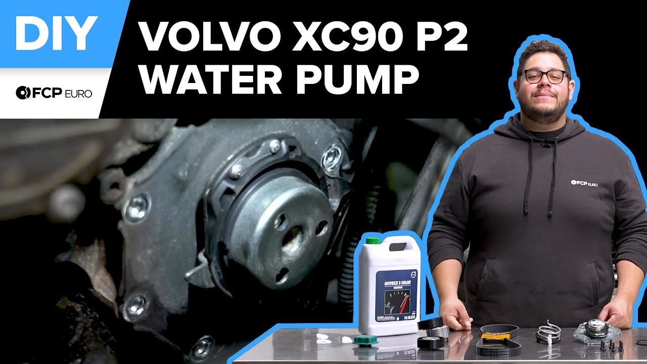 Volvo XC90 Water Pump & Drive Belt System Replacement DIY (2007-2014 ...