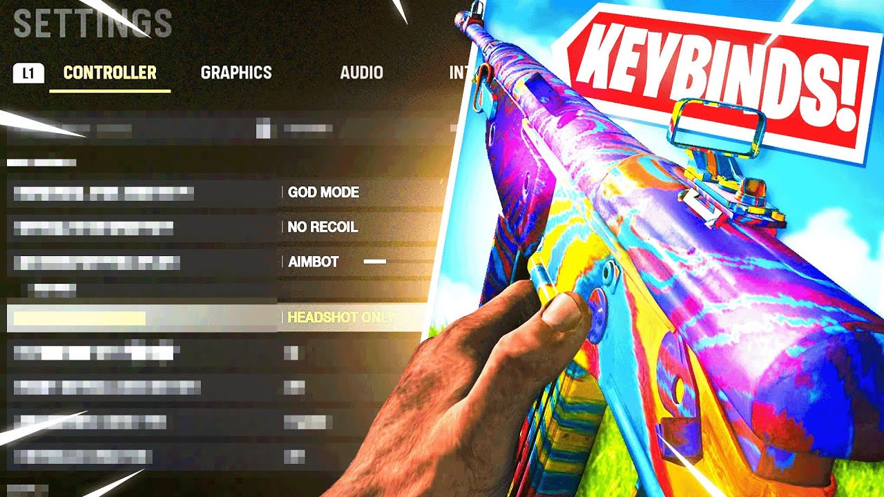 Best keybinds for call of duty vanguard mouse and keyboard - YouTube