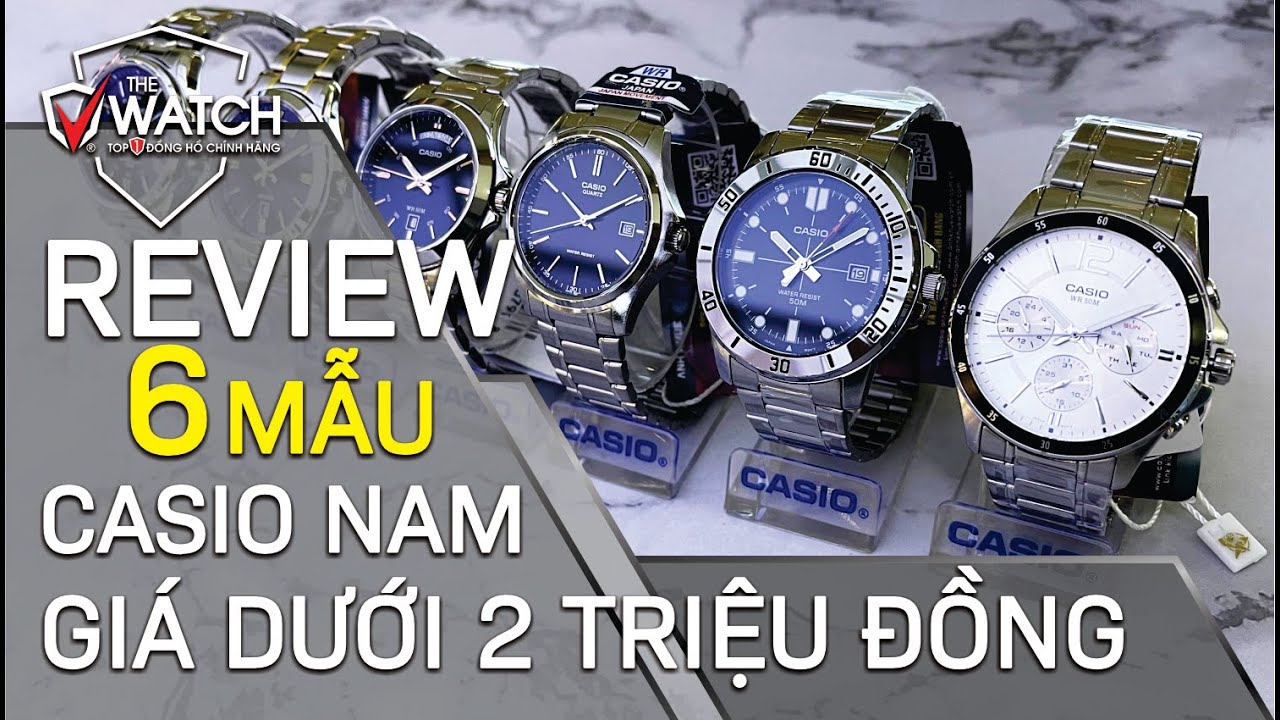 [Review] 6 Mẫu Đồng Hồ Casio Nam Chính Hãng - Giá Dưới 3 Triệu Đồng ...