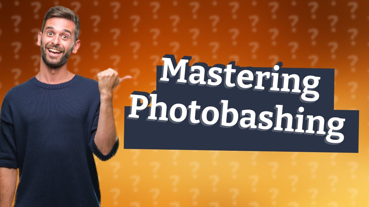 How Can I Enhance My Digital Art with Photobashing in Photoshop? - YouTube