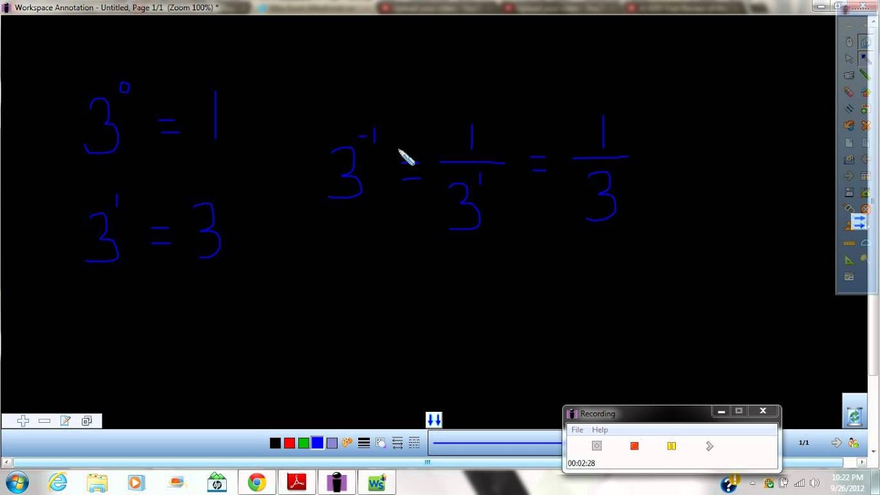 Miss Evick's Advanced Exponent Rules - YouTube