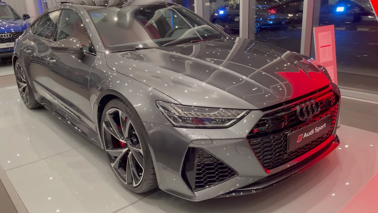 2021 Audi RS7 with Red Interior - YouTube