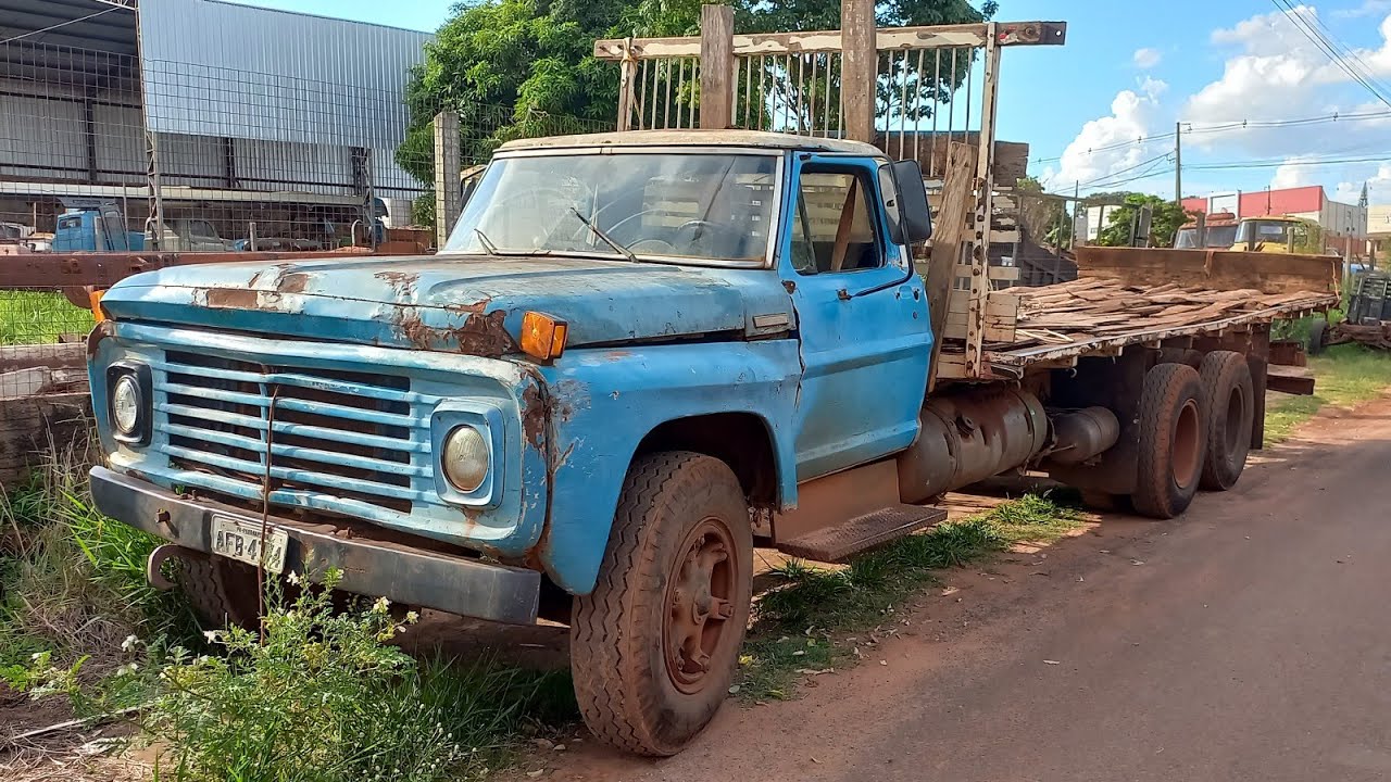 Ford F 13000 ano 1985 motor MWM a venda valor 25 mil - YouTube