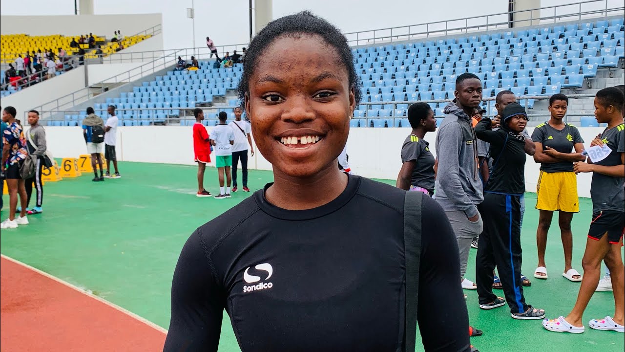 Lovina Awusi wins Seniors 100m Women Heat 2. Ghana Fastest Human ...