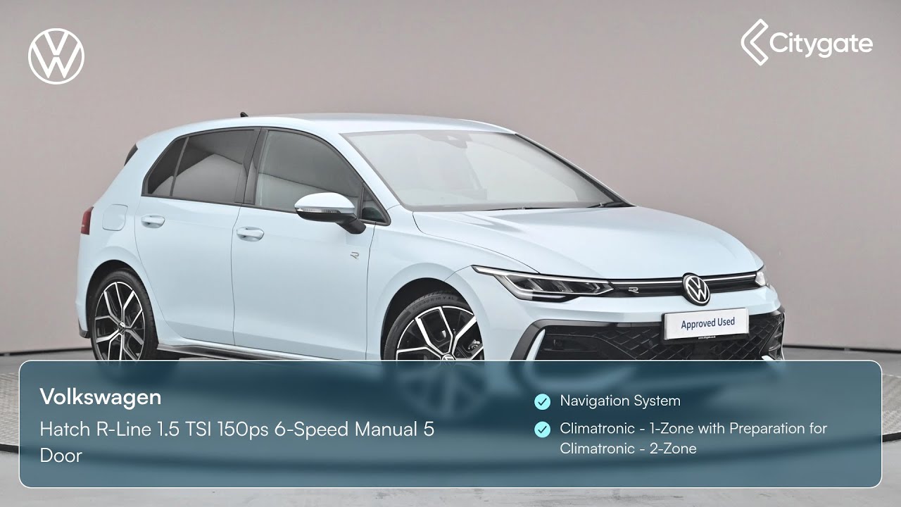 Volkswagen Golf - Hatch R-Line 1.5 TSI 150ps 6-Speed Manual 5 Door ...