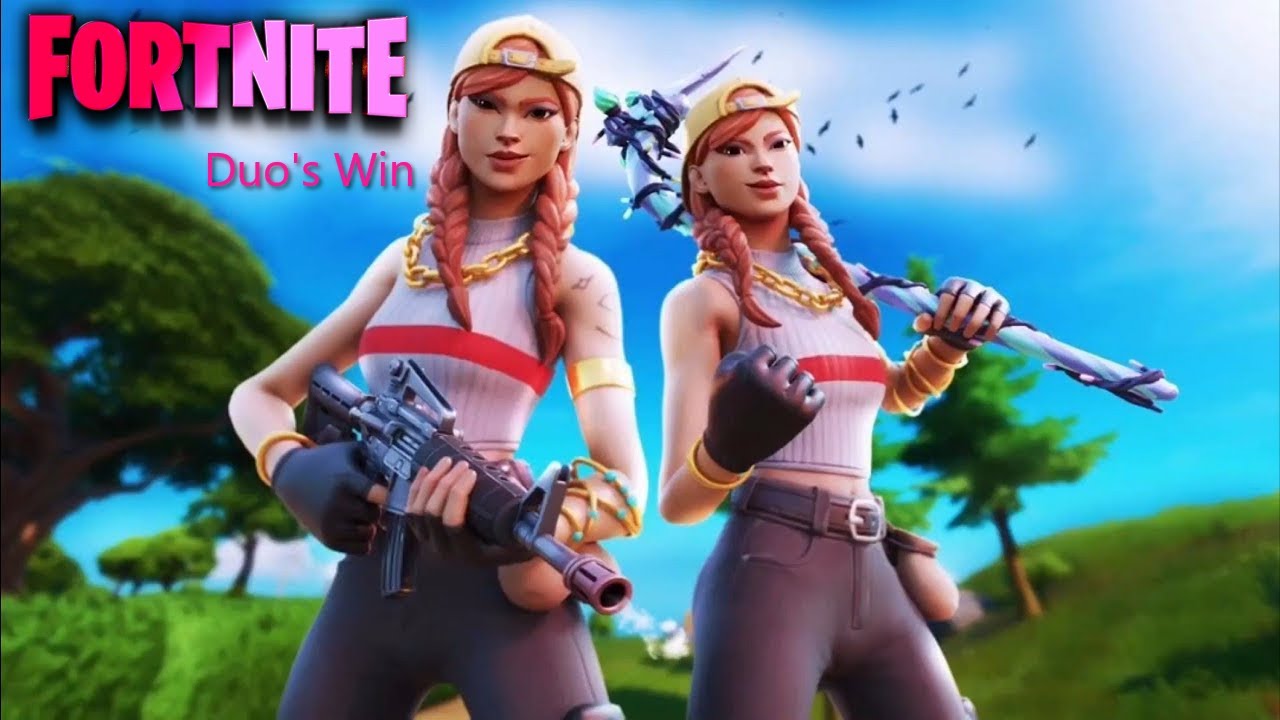 Fortnite Win with Gamer Girl New Season 12+ kills - YouTube
