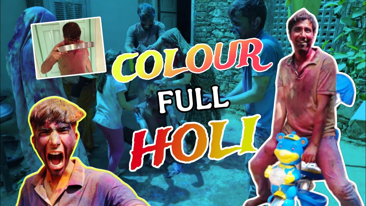 Happy dhulandi 🌈🫧🫧 (amazing fun vlog😂😂😂😂😂😂 full fun 💯💯💯) - YouTube
