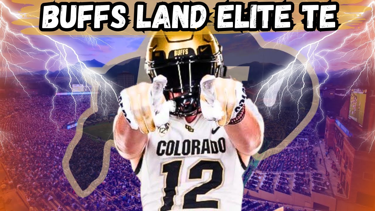 The Colorado Buffs and Coach Prime Land Elite TE out of SEC Country ...