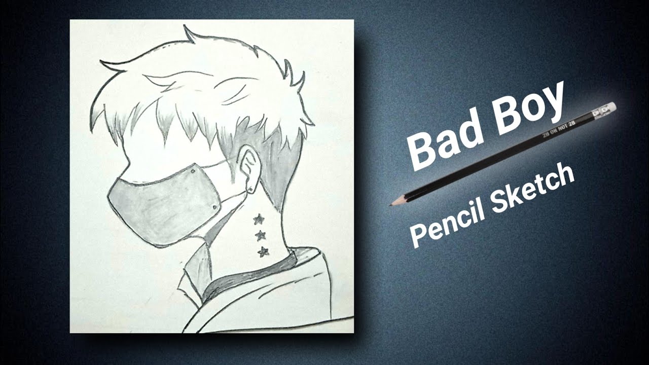 Bad Boy Easy Sketch Tutorial For Beginners | Drawing Tutorial by Artube ...