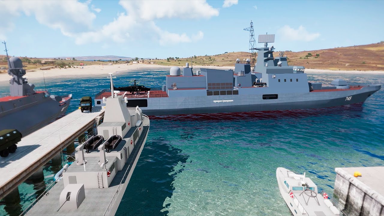 New Russian Flagship of the Black Sea was Sunk in the Crimean port by ...