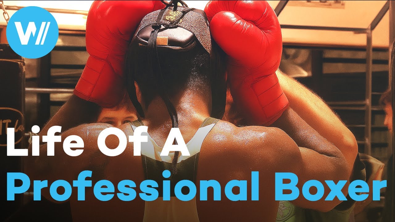 An intimate peak into the life of a professional boxer: training, weigh ...