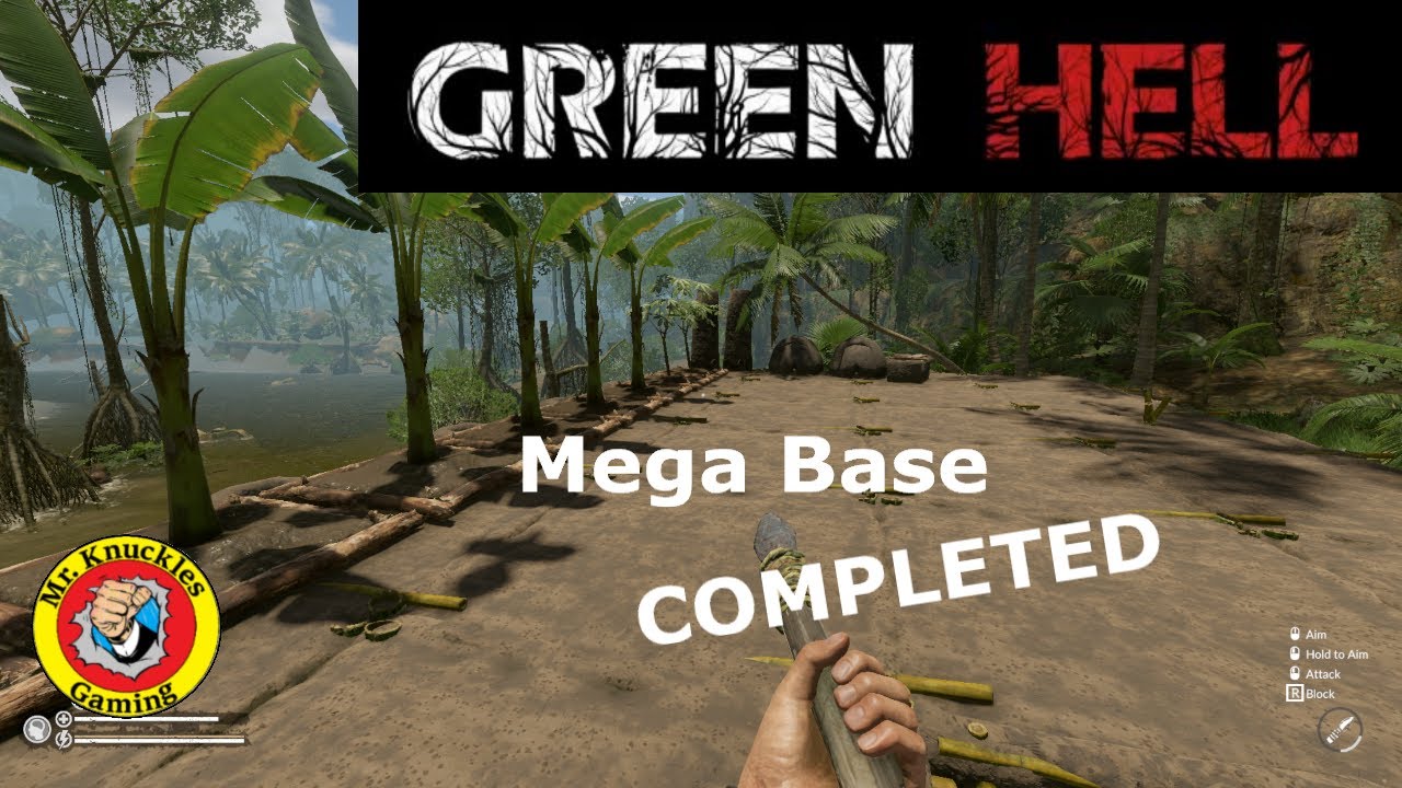Completed the Mega Base | Green Hell Game Play | EP 29 - YouTube