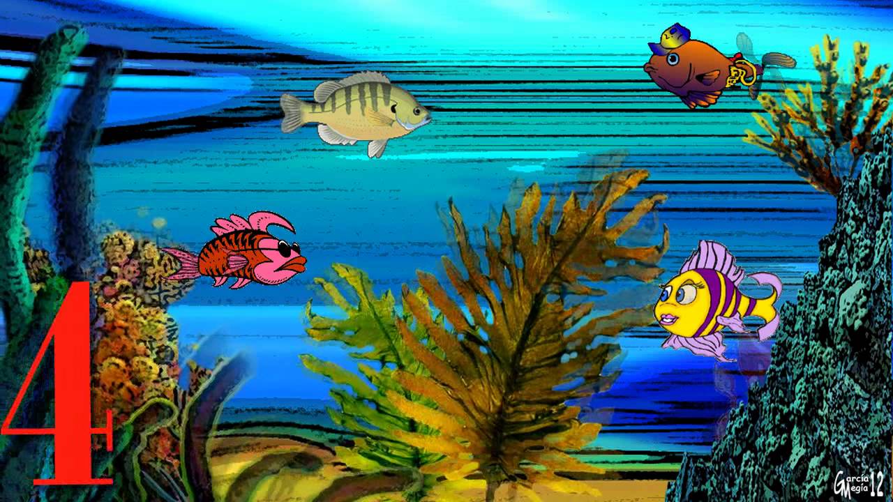 Diez pececitos - Canción infantil - YouTube