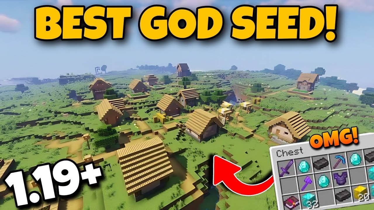 🔥[Best God Seed] Minecraft Bedrock And Pocket Edition || Seed Minecraft ...