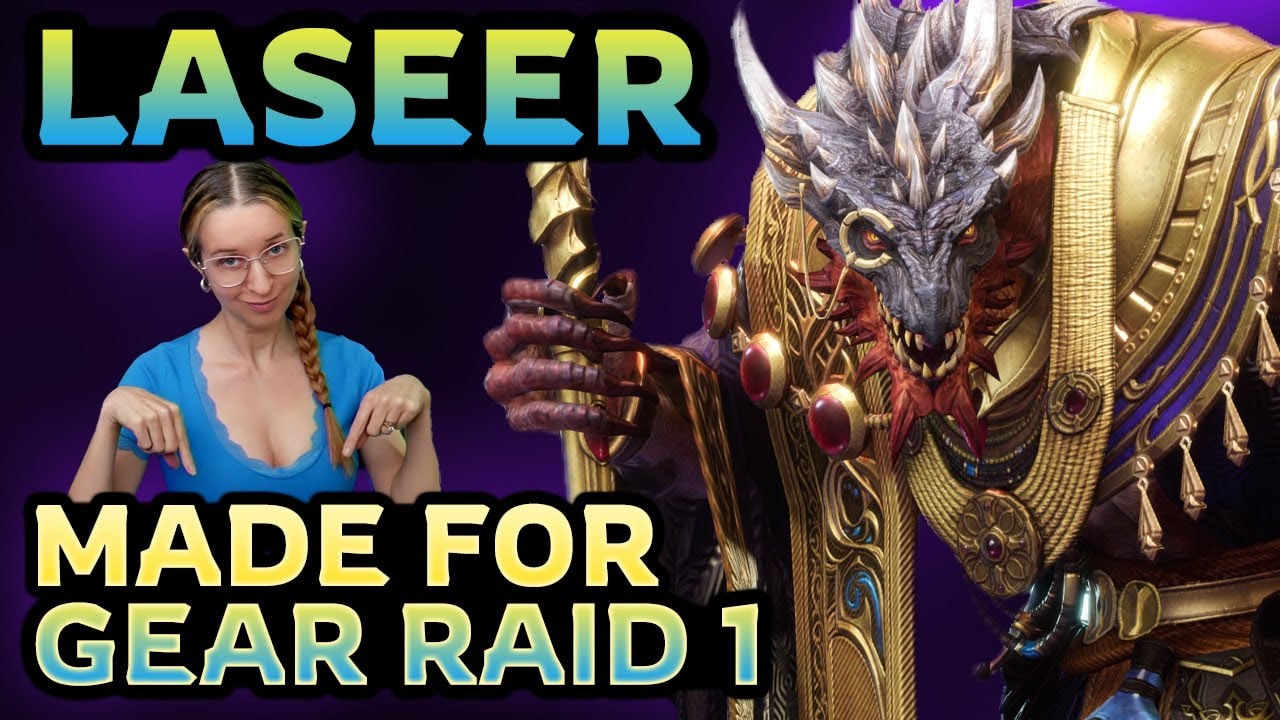 LASEER: Hero Guide 💥 GR1 End Game MONSTER Watcher of Realms - YouTube