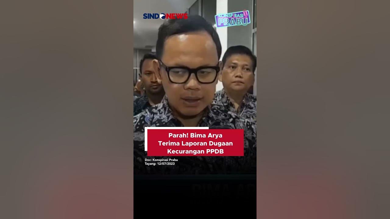 Parah Bima Arya Terima Laporan Dugaan Kecurangan Ppdb Shorts Youtube