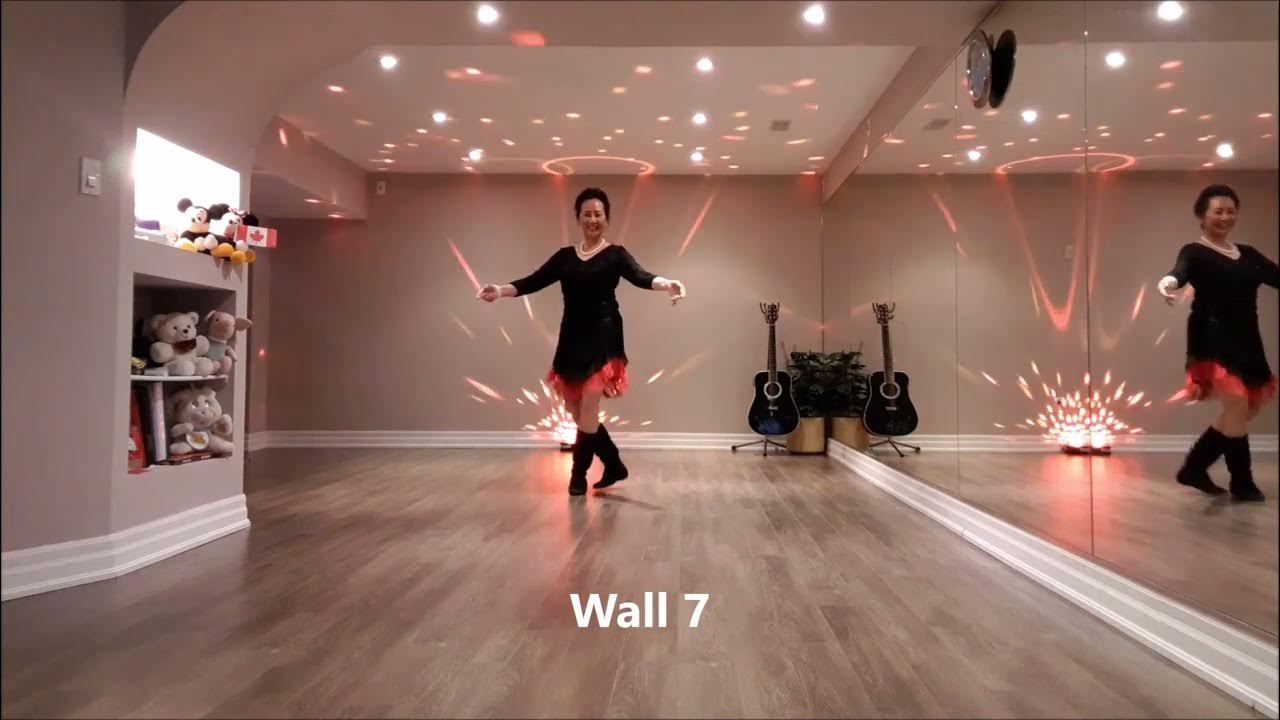 Bie Zhi Ji 别知己 Dangdut line dance ( Dance & Teach ) - YouTube