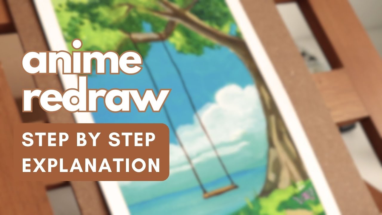 Paint with Me: Studio Ghibli Redraw | Step by Step Explanation ...