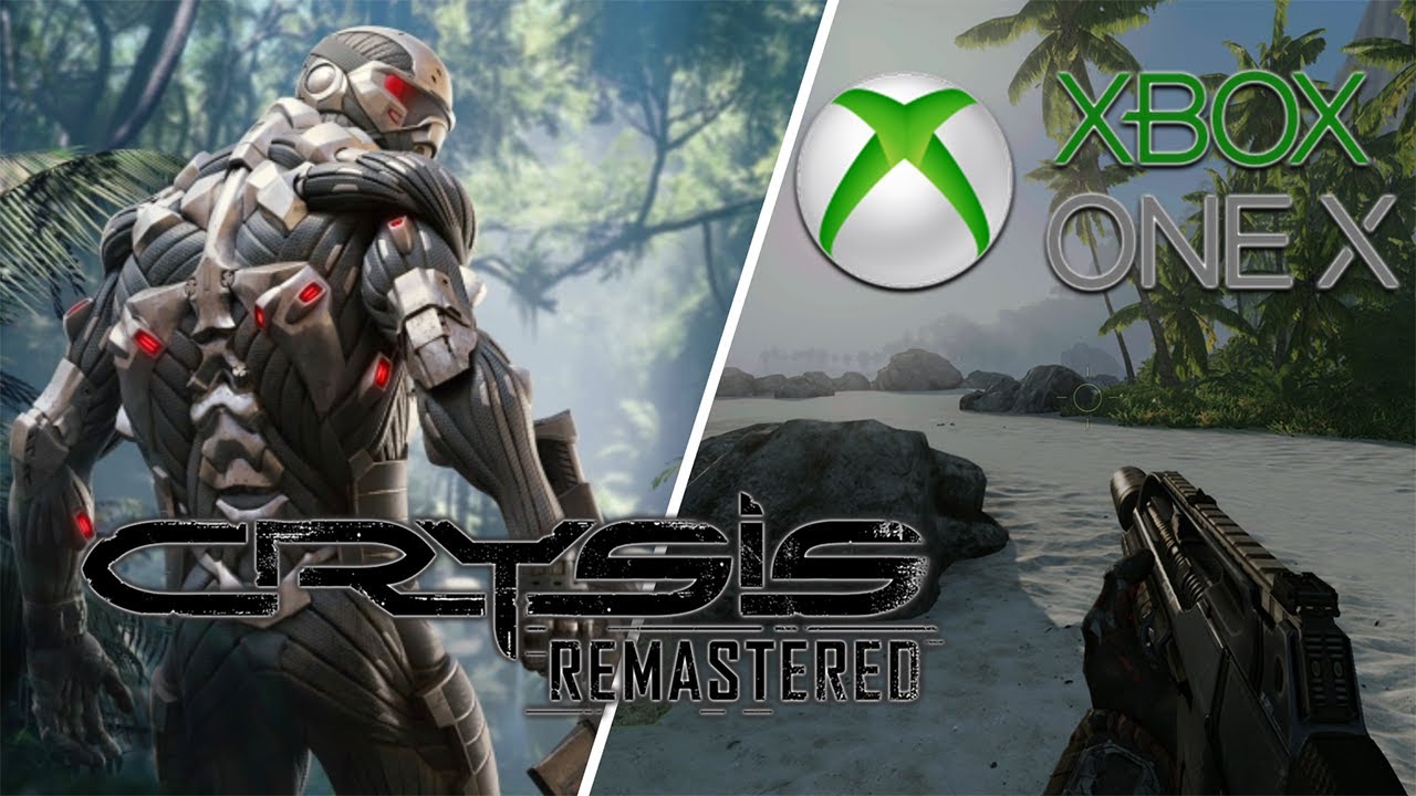 Xbox One X - Crysis Remastered - 4k Gameplay with Ray Tracing On - YouTube