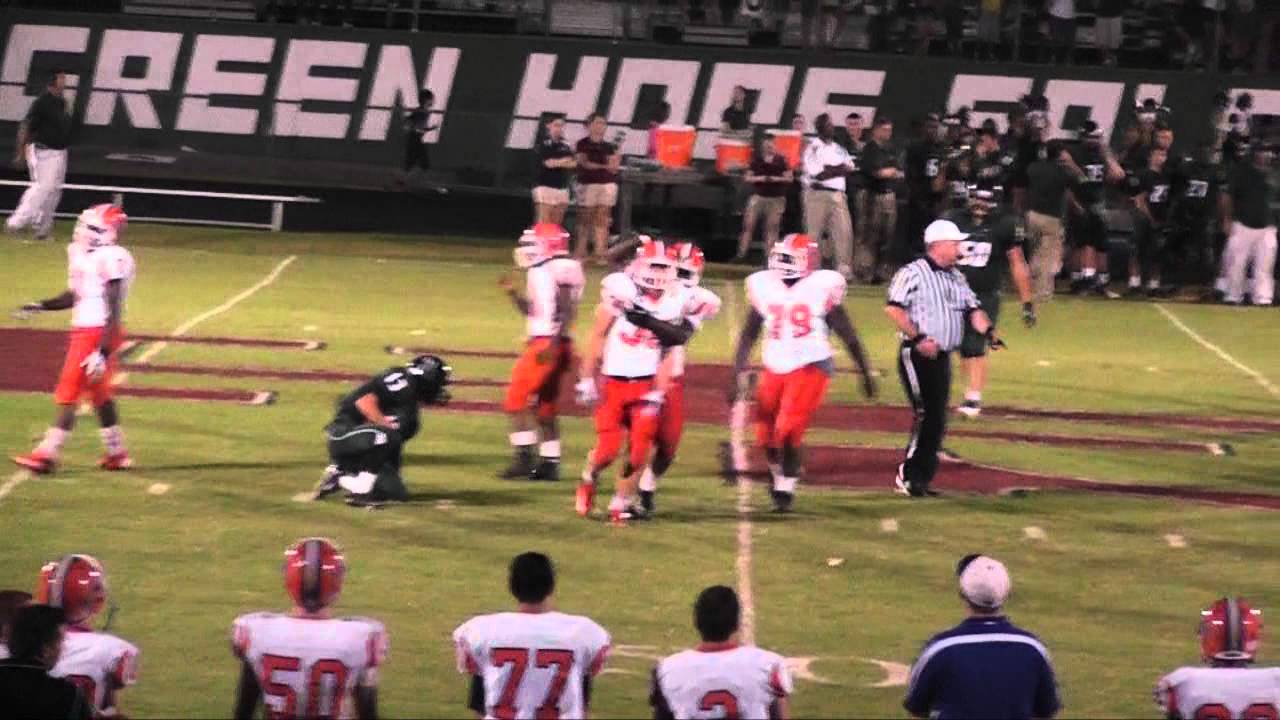 Daniel Riddle 2012 Season Highlights (Athens Drive HS #36 LB 6'2" 210 ...