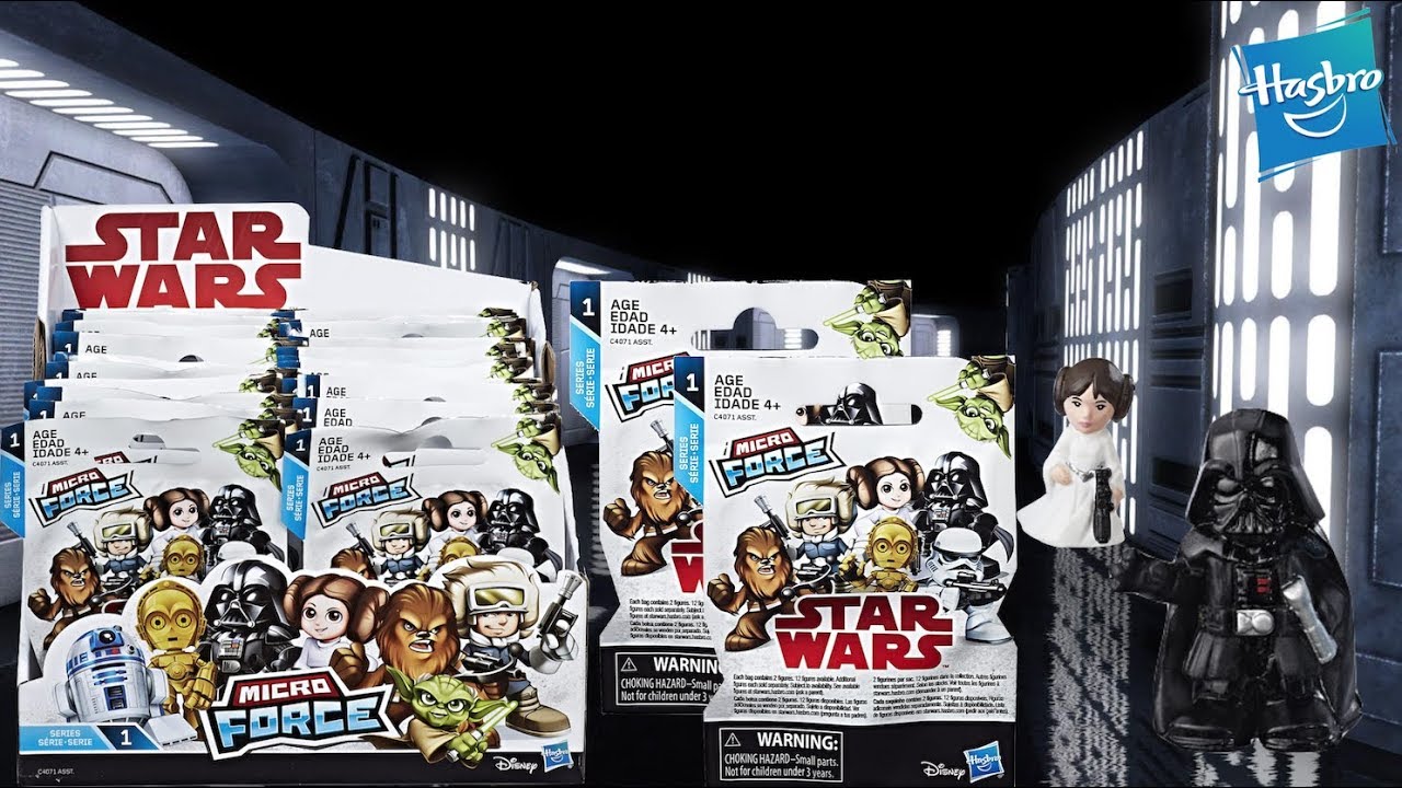 Star Wars Micro Force Series 1 Mini Figures - YouTube